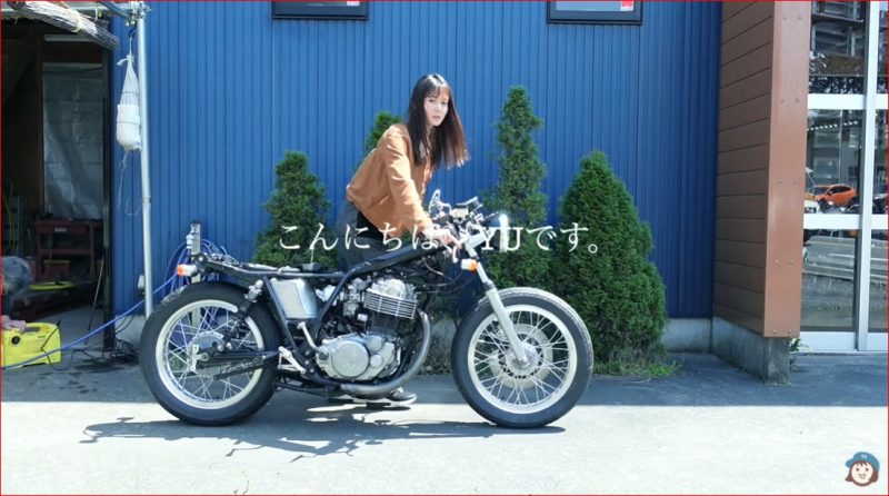 SR磨き職人、作業映像。/ YU SR500 / | 動画ライダー